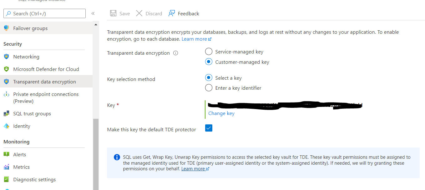 Migrate Azure SQL Managed Instance with TDE cross Tenant – TheAzWay ...
